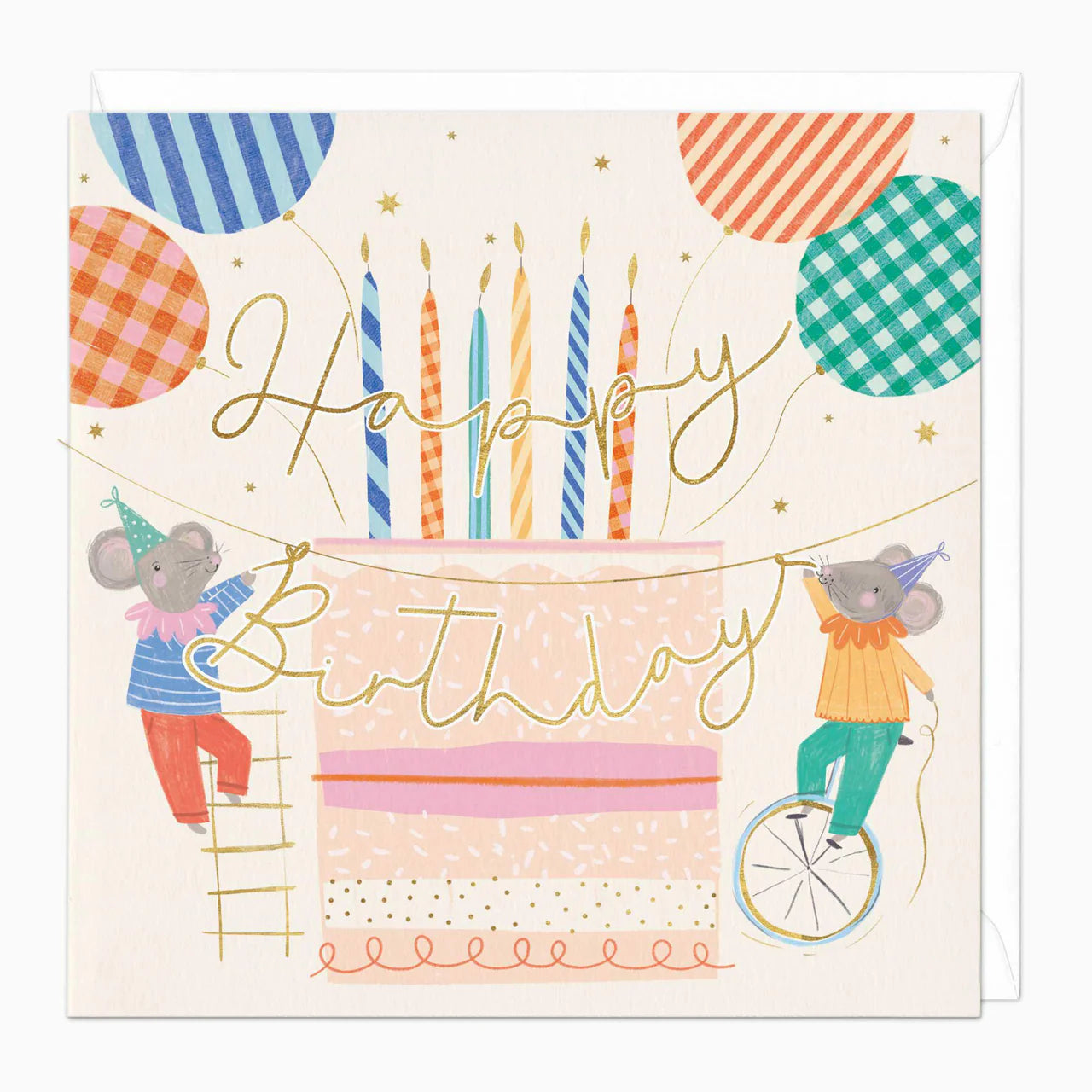 Playful Mice Birthday | Greeting Card – The Paper Mouse