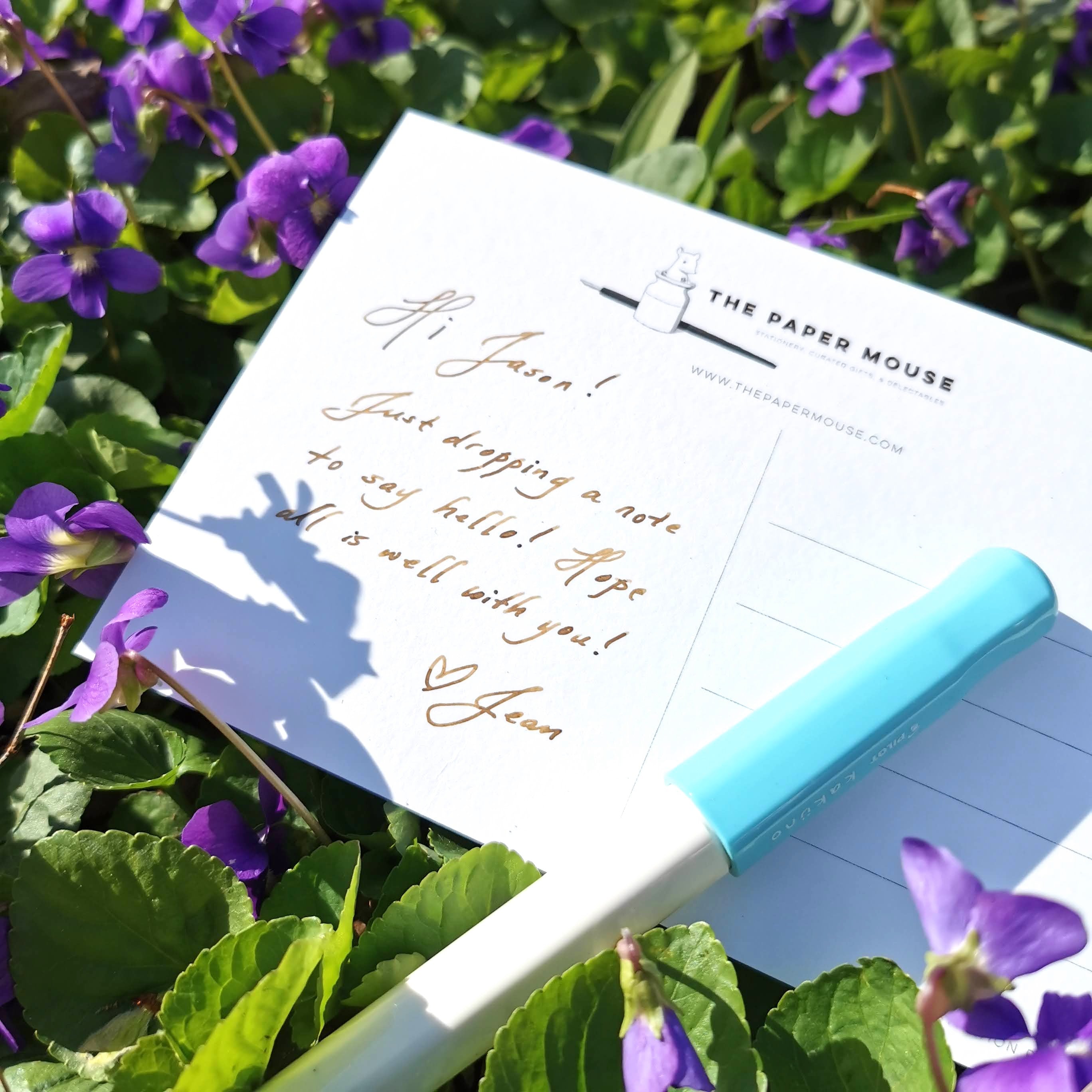 Getting Curious: Writing a Note – The Paper Mouse