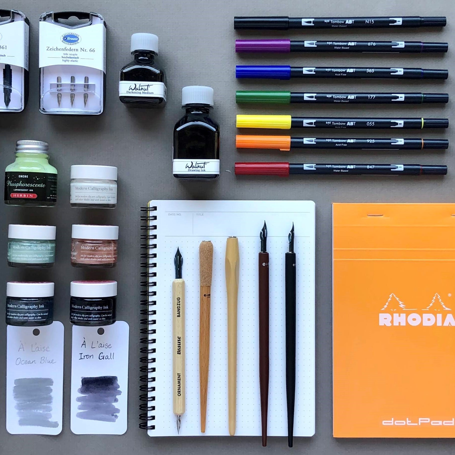 Choosing Calligraphy Tools – The Paper Mouse