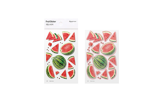 Watermelon Fruit Sticker – The Paper Mouse