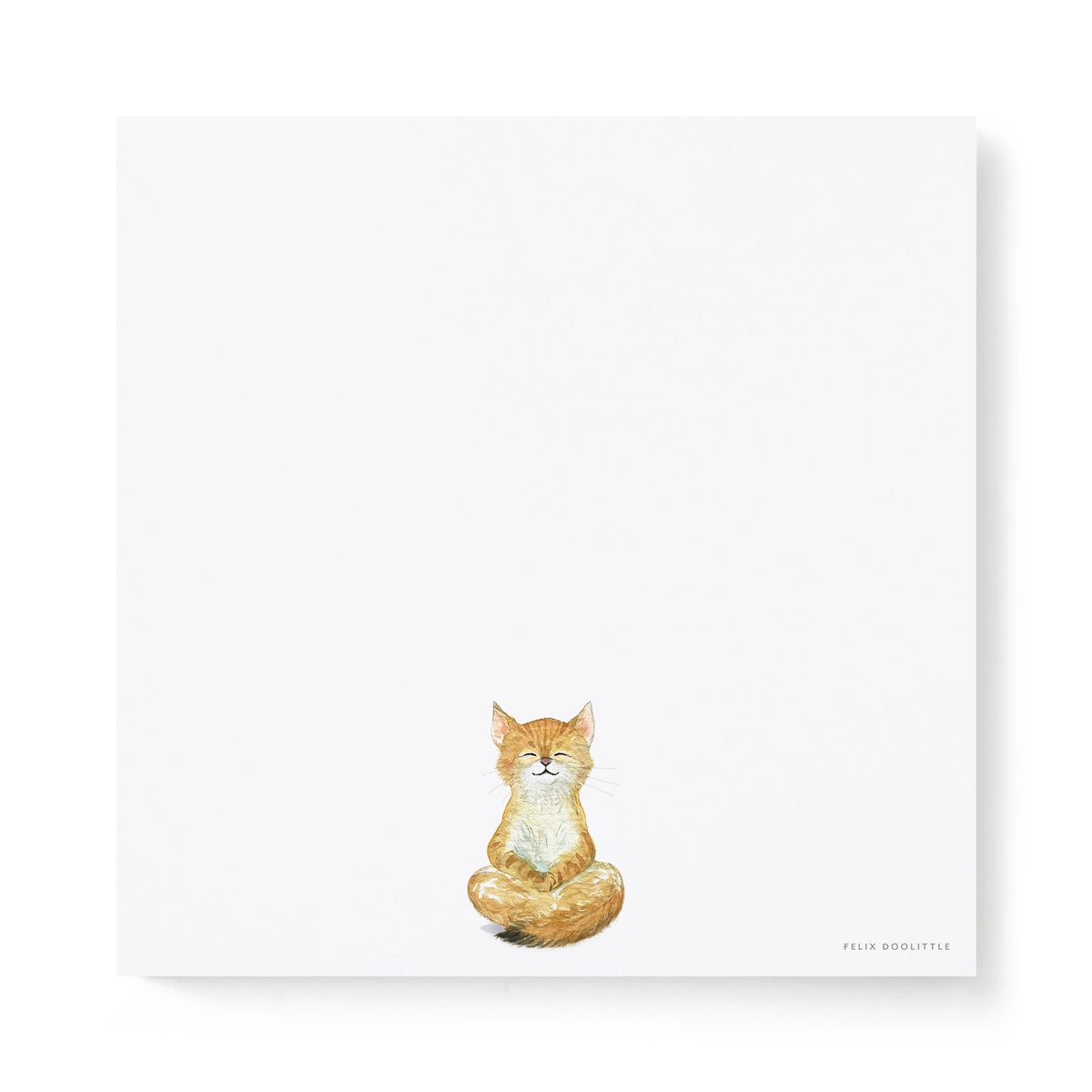 Good Vibes Square Notepad – The Paper Mouse