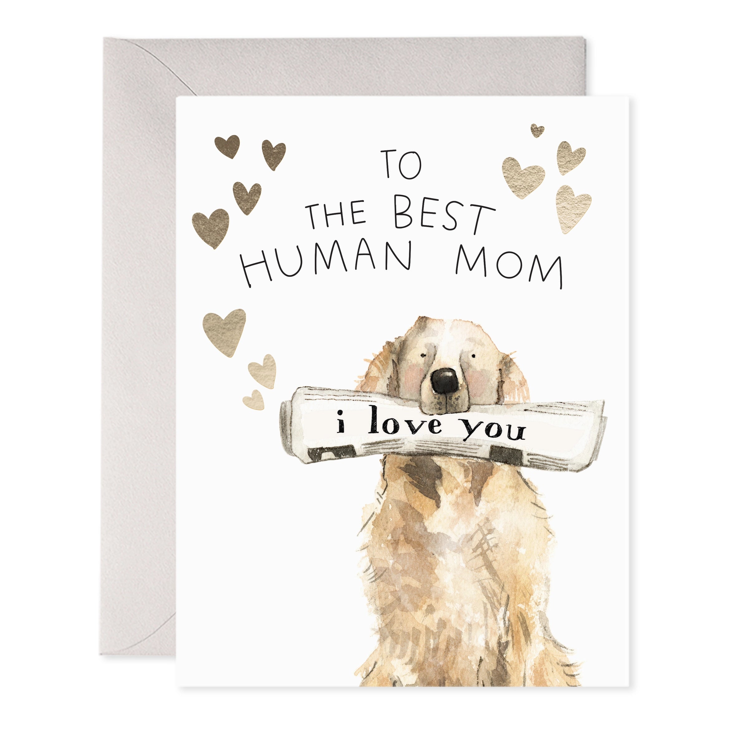 Best Human Mom | Greeting Card – The Paper Mouse