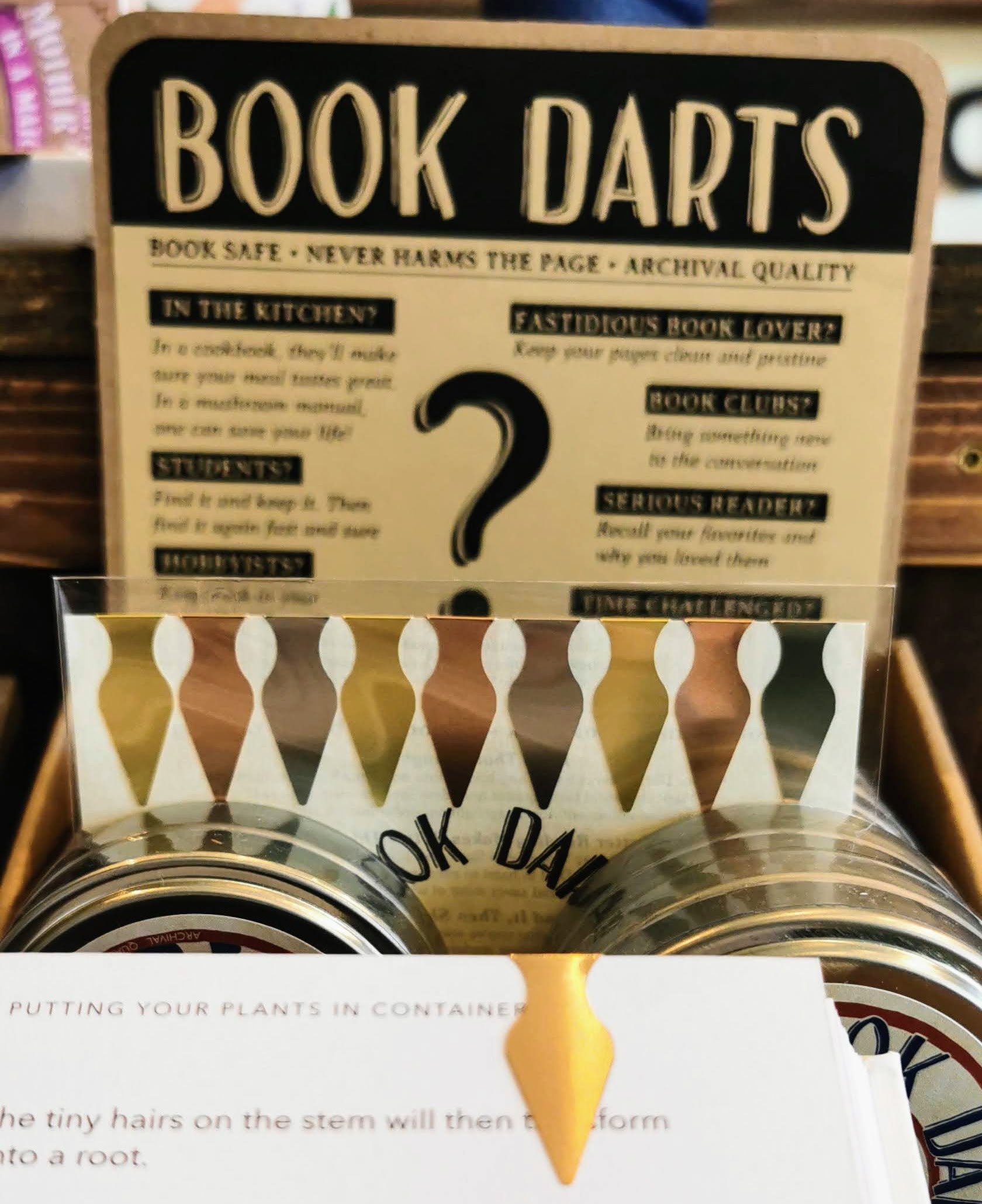Book Darts | Set of 50 | Mixed Color – The Paper Mouse