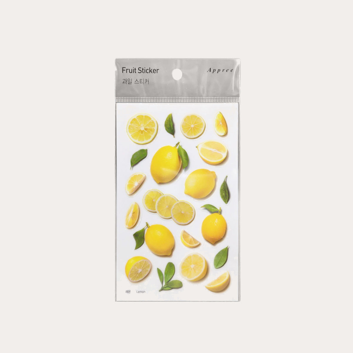 Lemon Fruit Sticker – The Paper Mouse