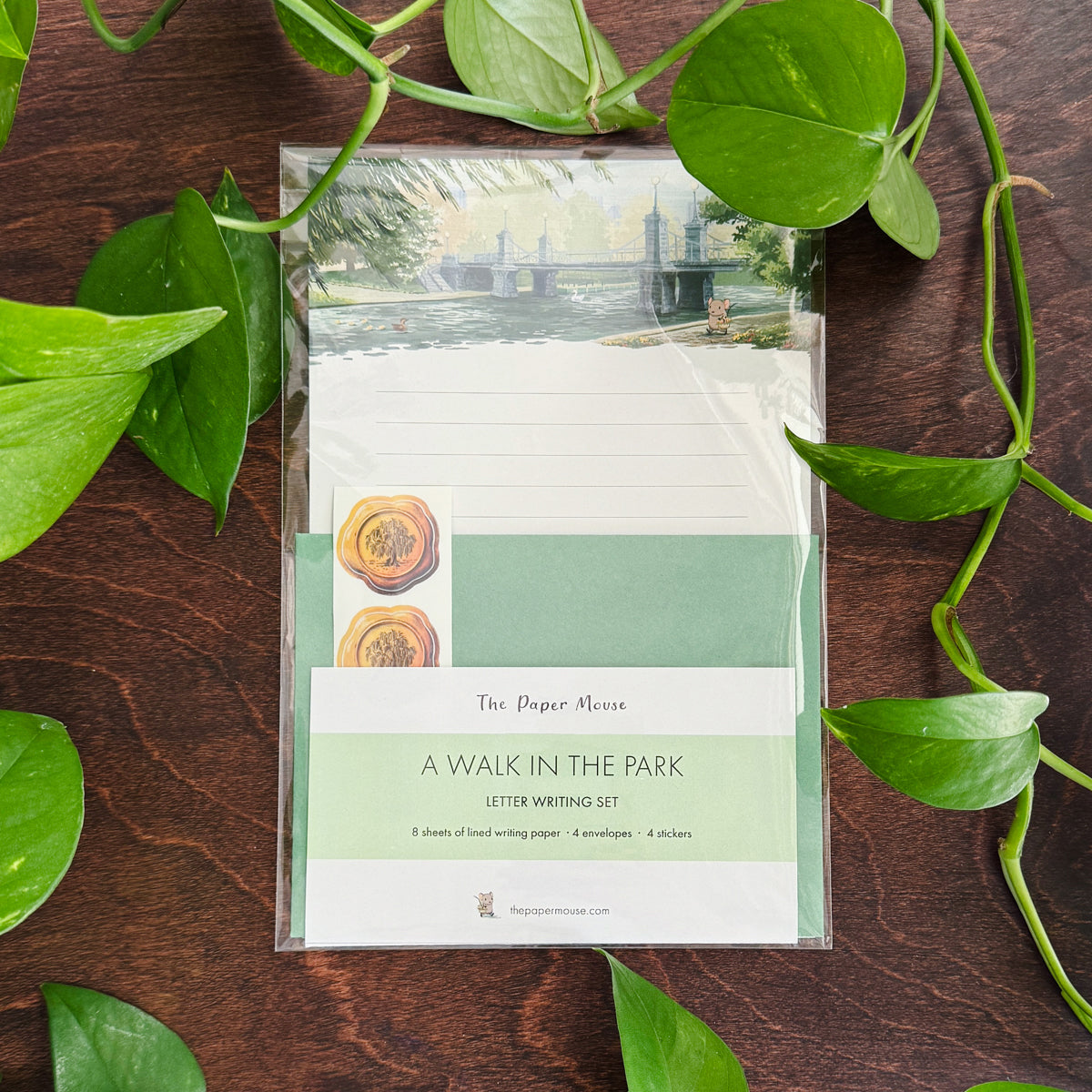 A Walk in the Park | Letter Set – The Paper Mouse