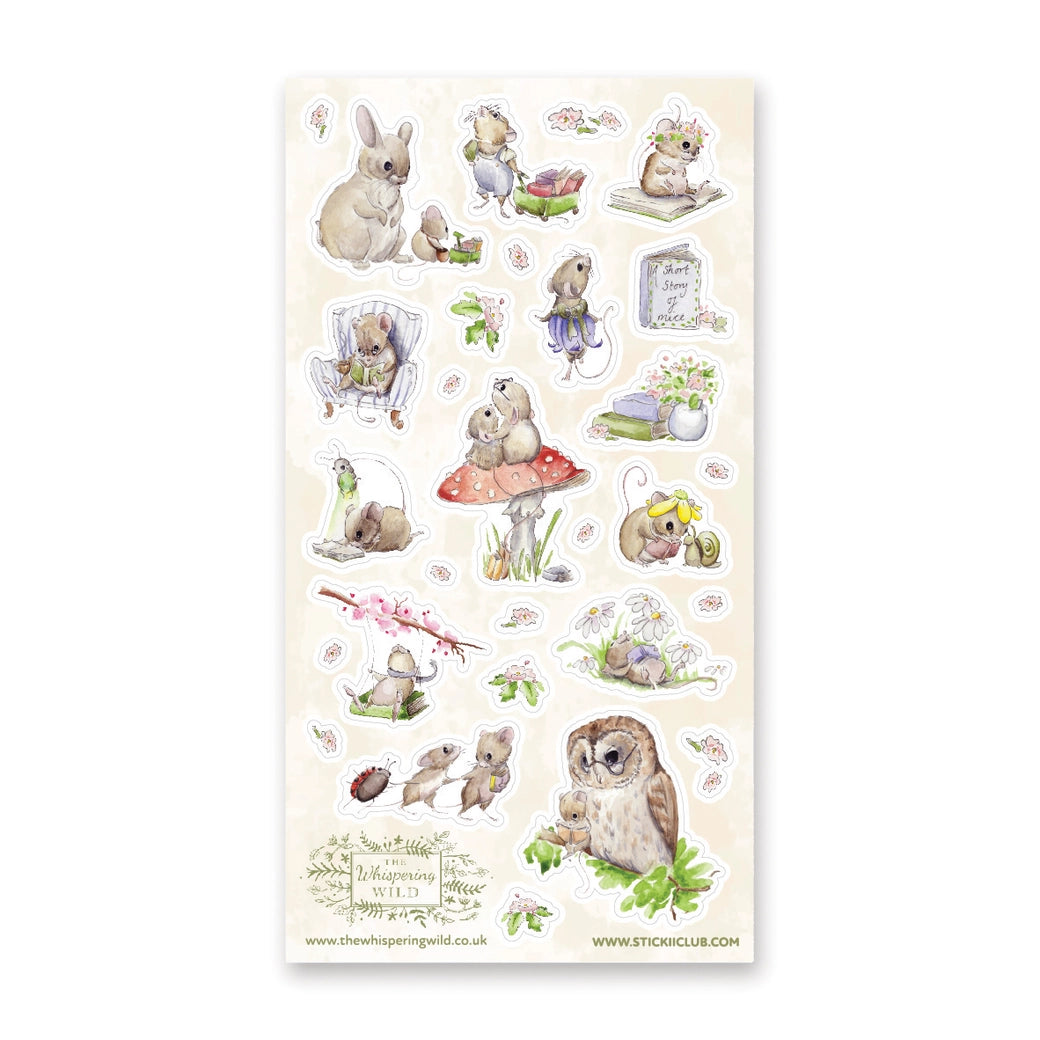 Mice Tales Sticker Sheet – The Paper Mouse