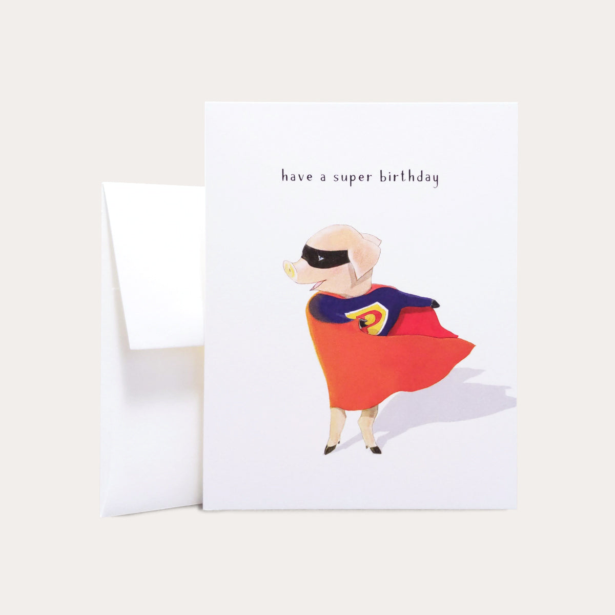 Superpig | Greeting Card – The Paper Mouse