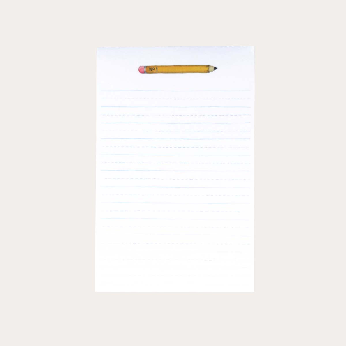 Pencil | Lined Notepad – The Paper Mouse