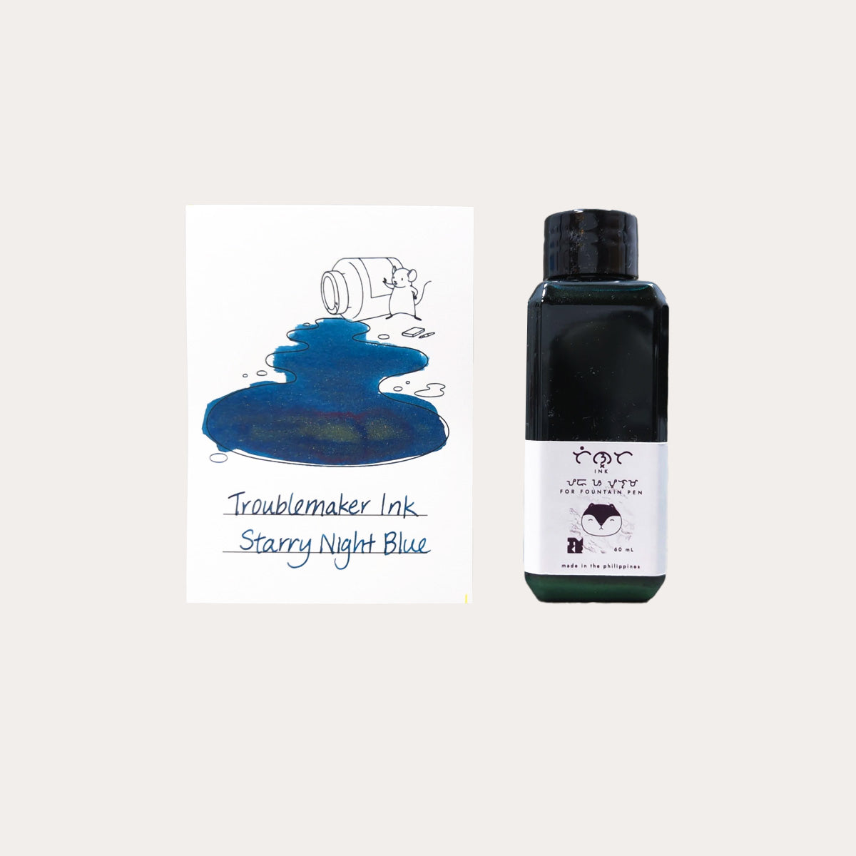 Starry Night Blue | Fountain Pen Ink – The Paper Mouse