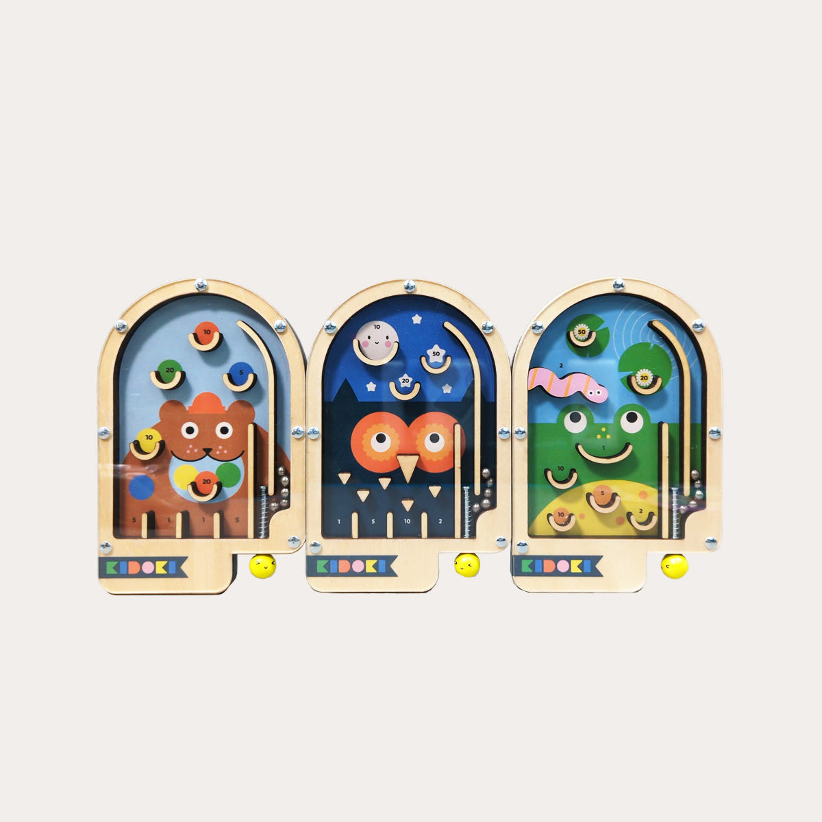 Wooden Pinball Game | Assorted – The Paper Mouse