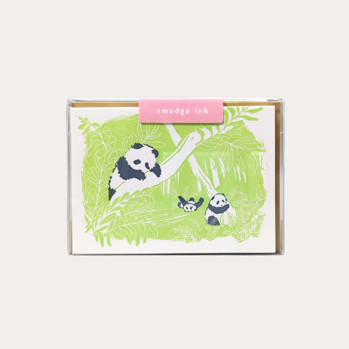 E.B. Goodale Panda Notecard | 10 Card Set – The Paper Mouse